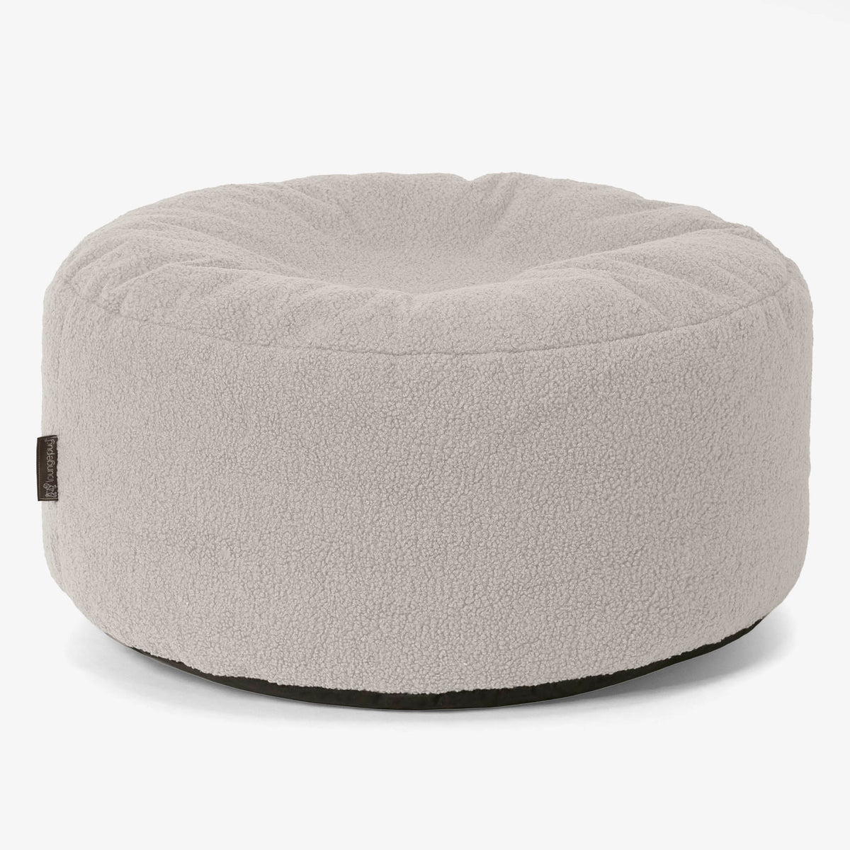 Lounge Pug®, Sittpuff, Puff Rund, Sittsäck, Boucle Elfenbensvit– Big ...