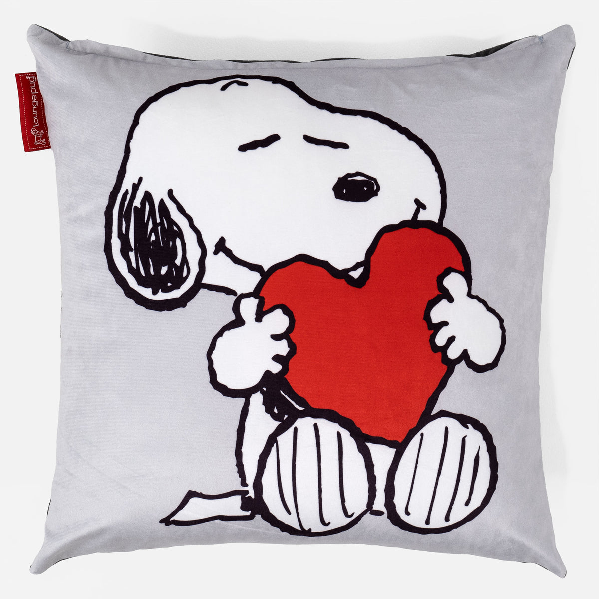 Peanuts Snobben Kuddfodral 47 x 47cm Hjärta– Big Bertha Original SE